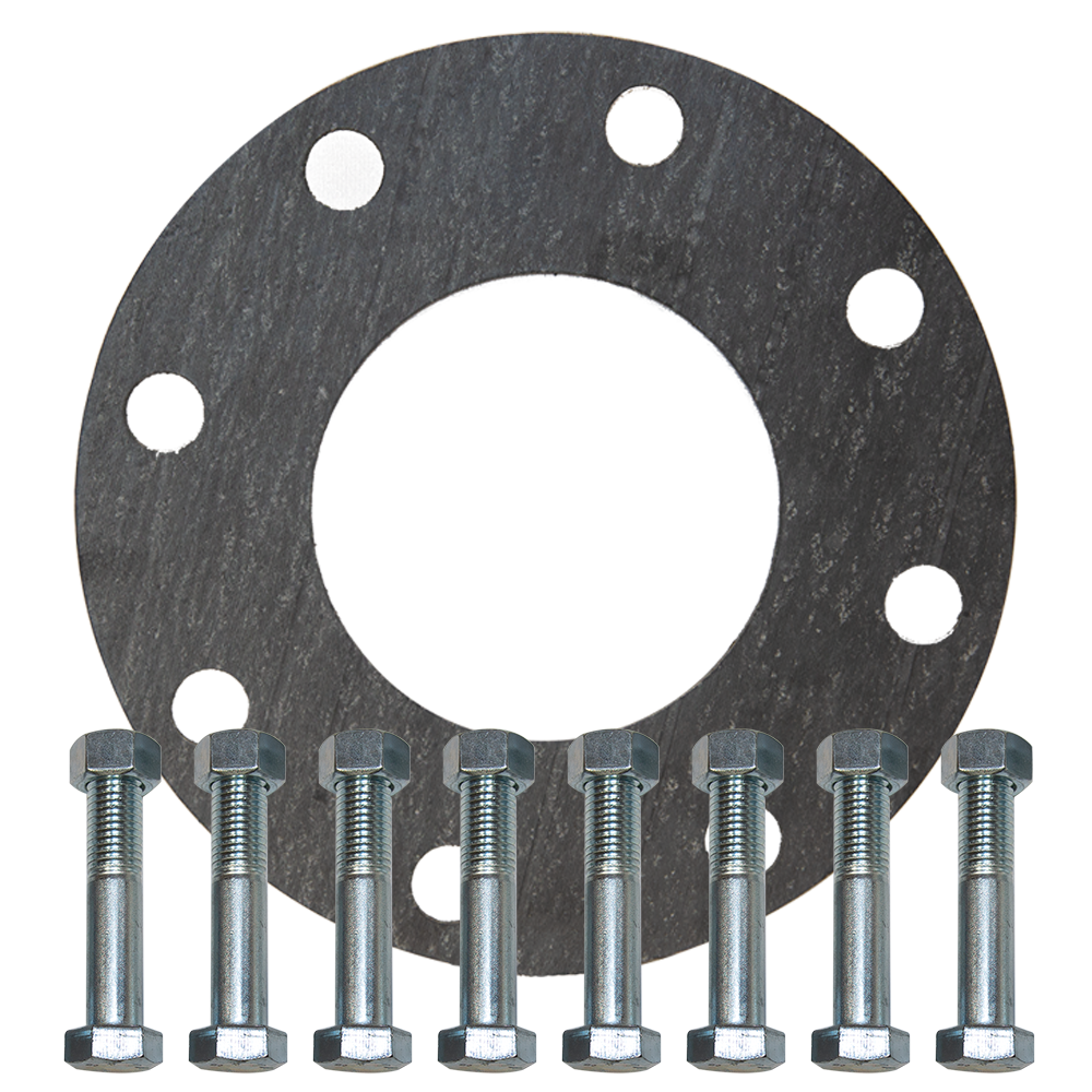 4" Nut/Bolt/Flange Gasket Kit for Special Flange Fitting