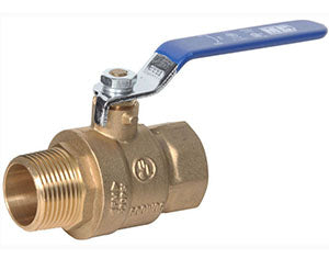 1/2" Brass Ball Valve (MxF) | Unipipe Unipipe Solutions